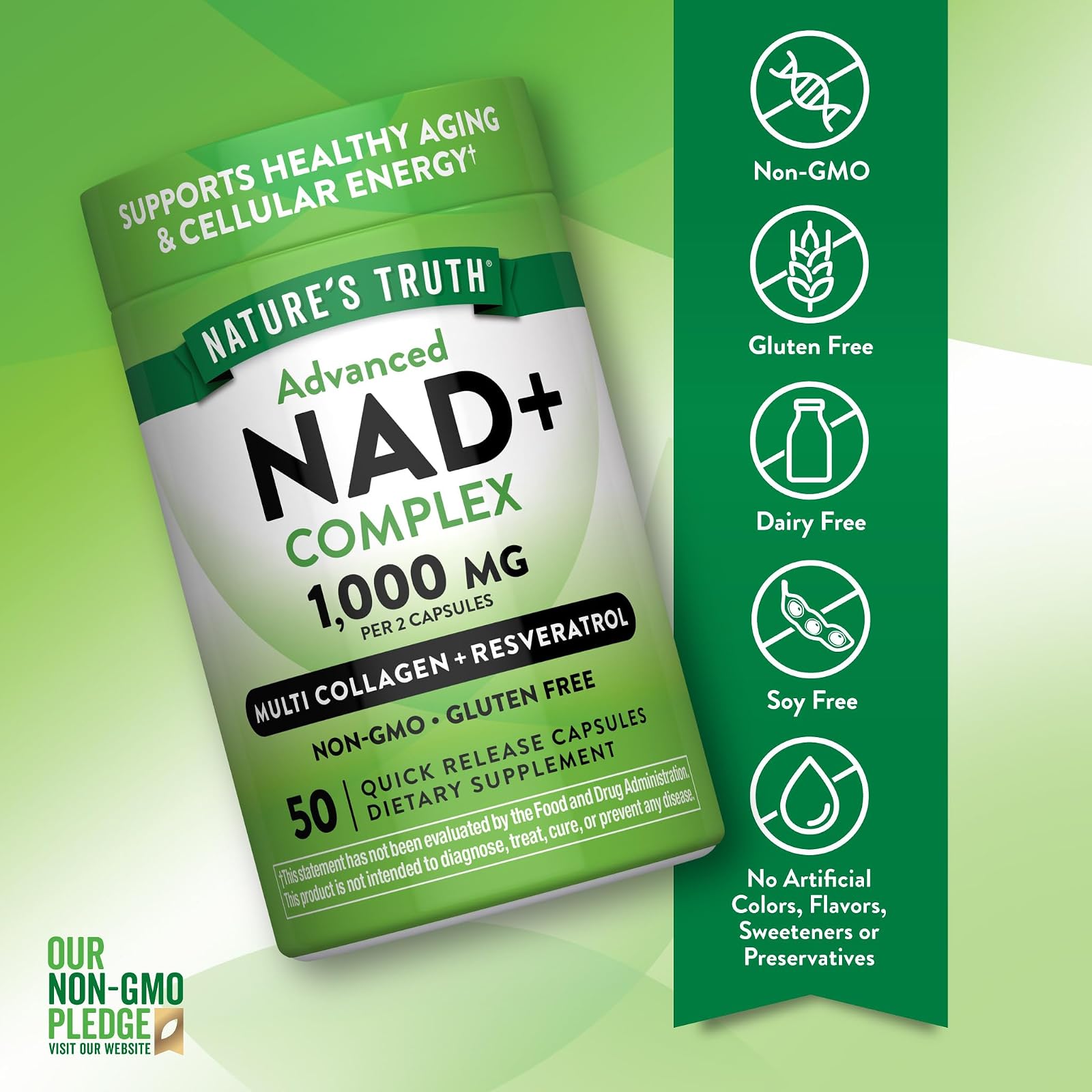 Boost energy with NAD+ complex