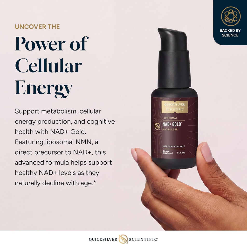 Boost energy with NAD+ Gold