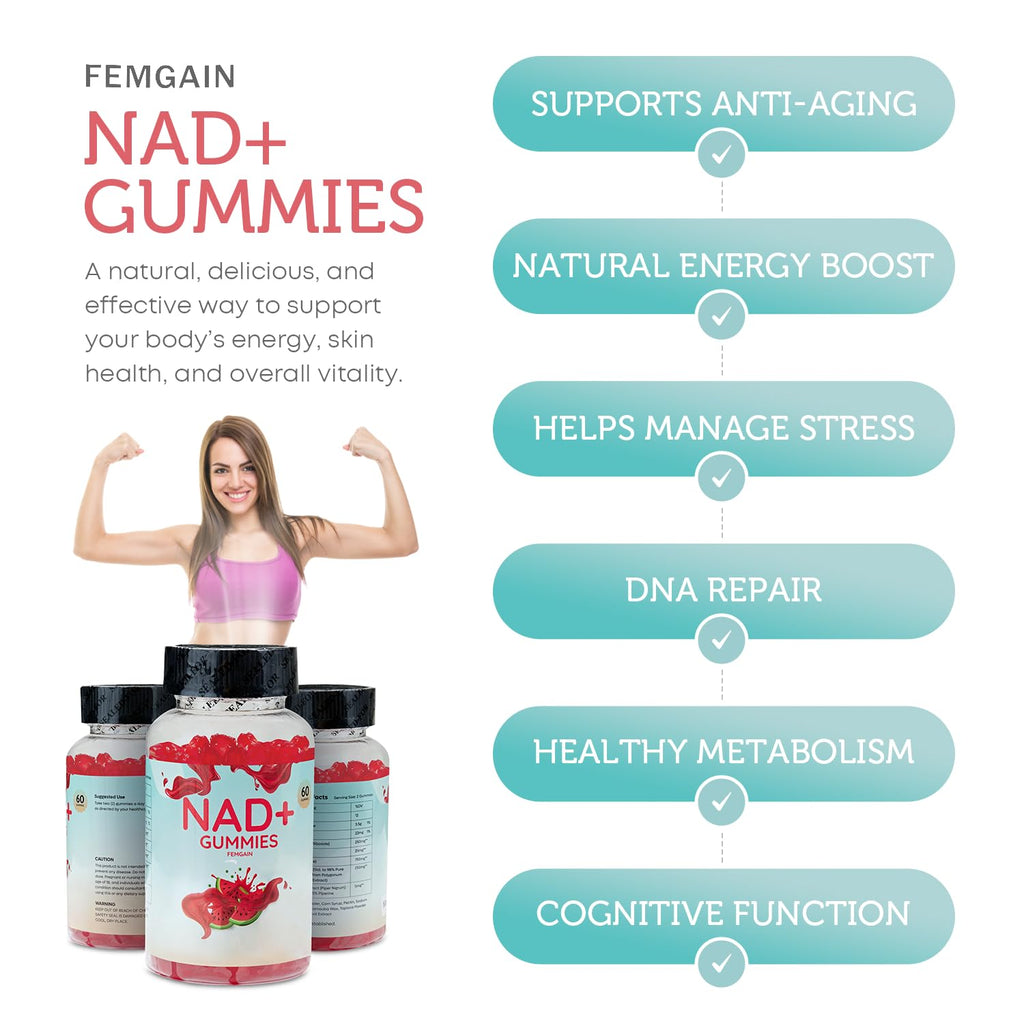boost energy with NAD gummies