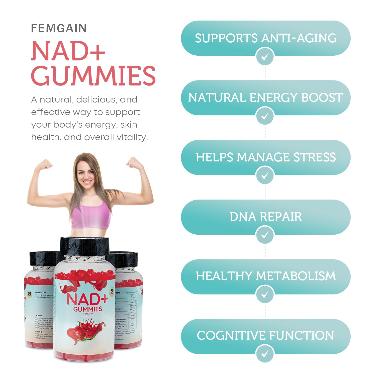 boost energy with NAD gummies