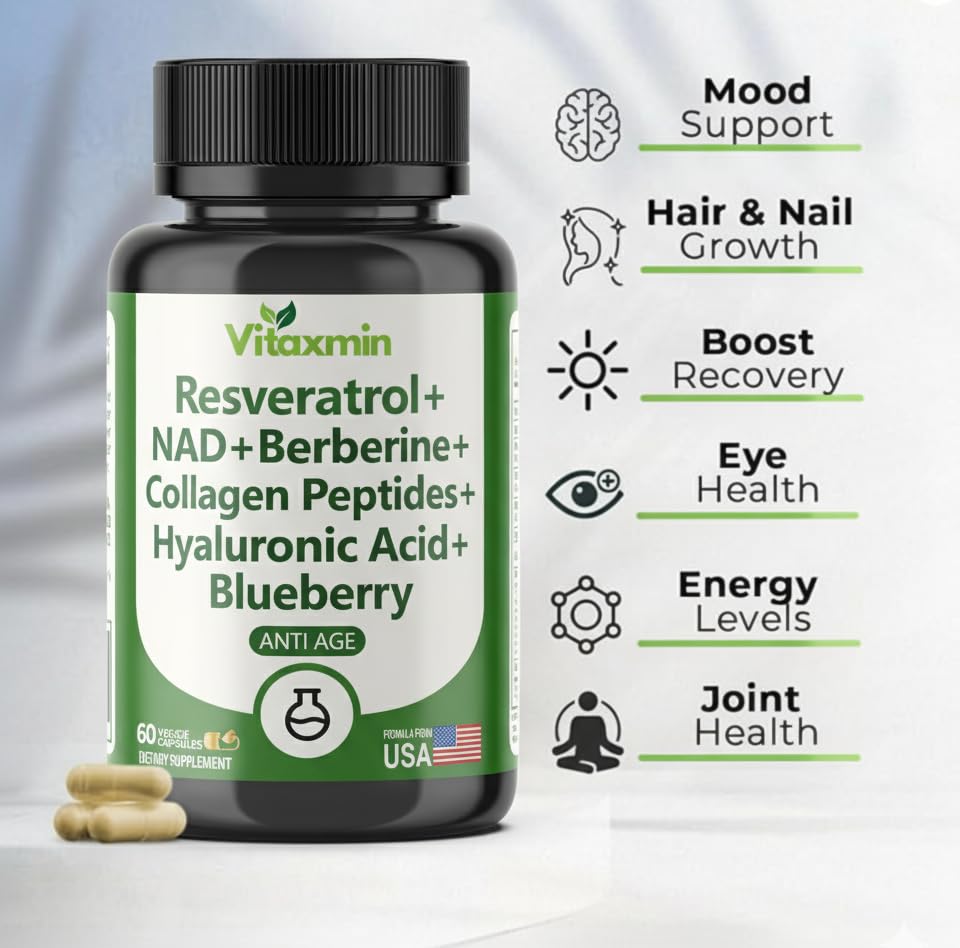 boost energy with NAD Resveratrol