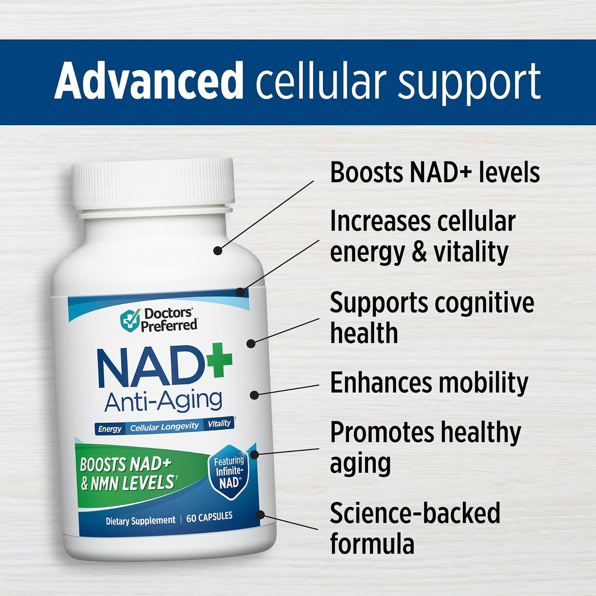 Boost energy with NAD+