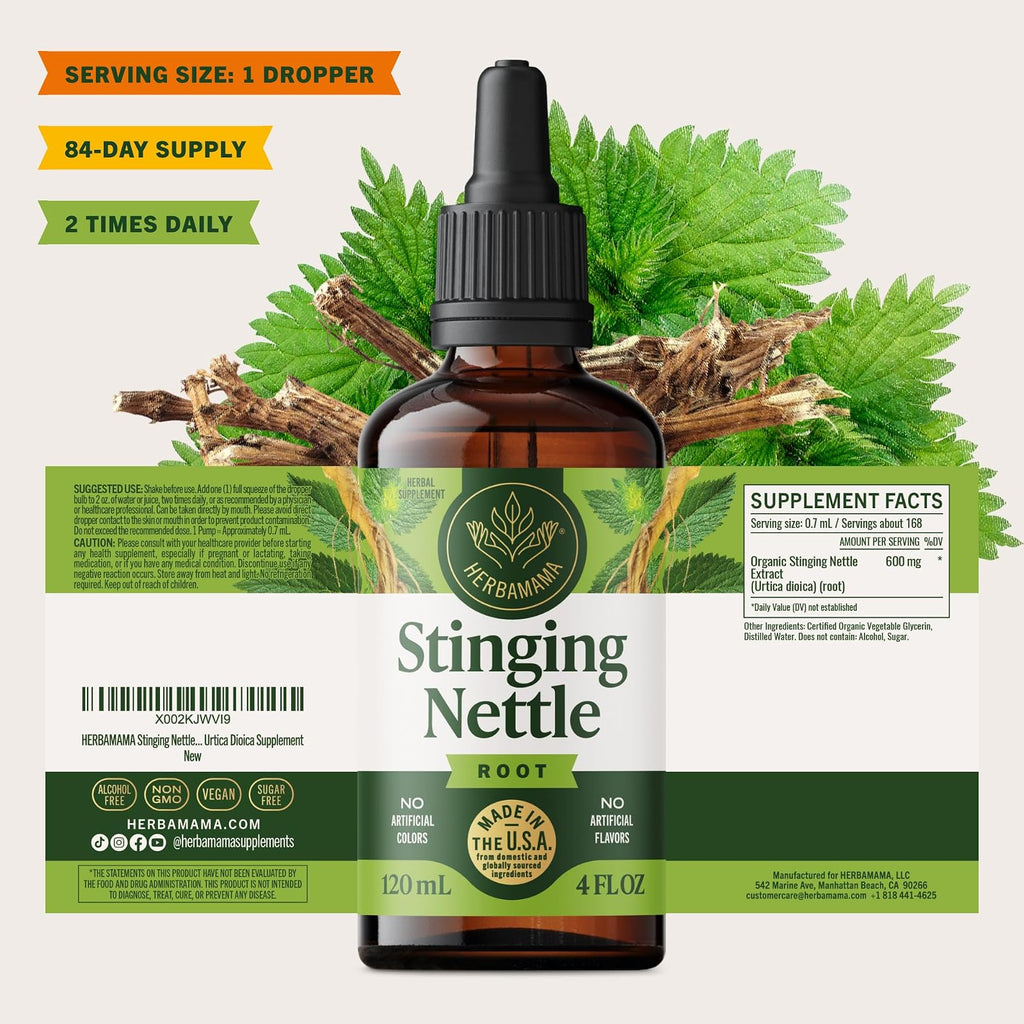 boost energy with nettle root supplement