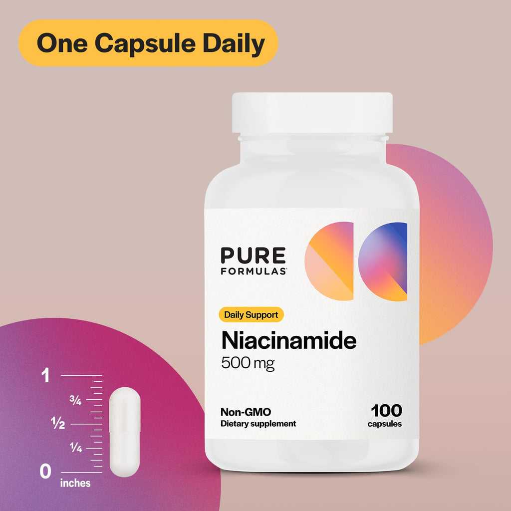 Boost energy with Niacinamide 500 mg