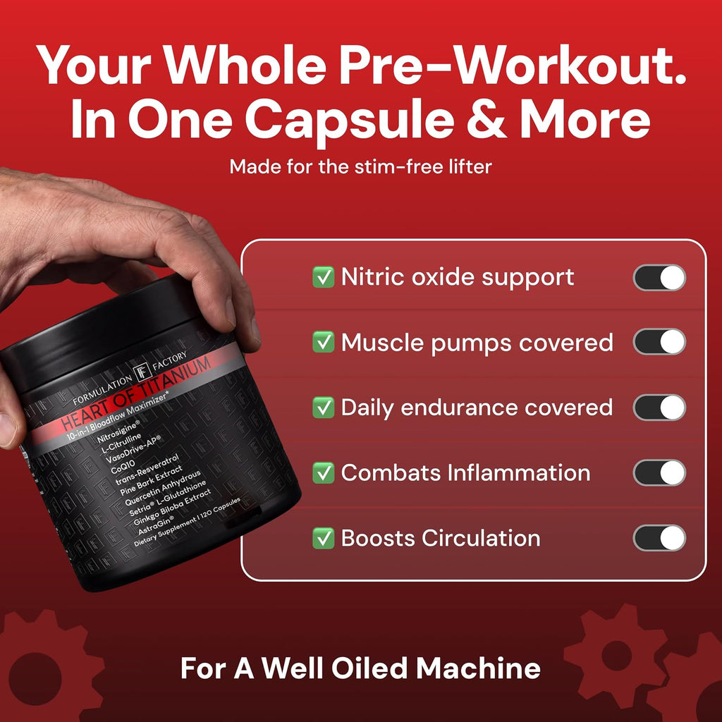 boost energy with nitric oxide capsules