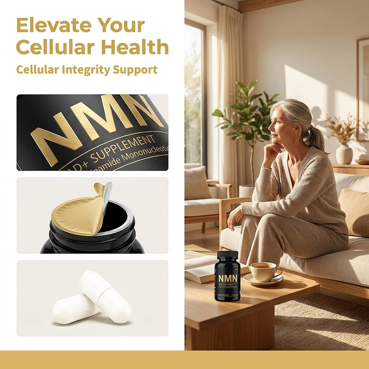 boost energy with NMN 1000 mg