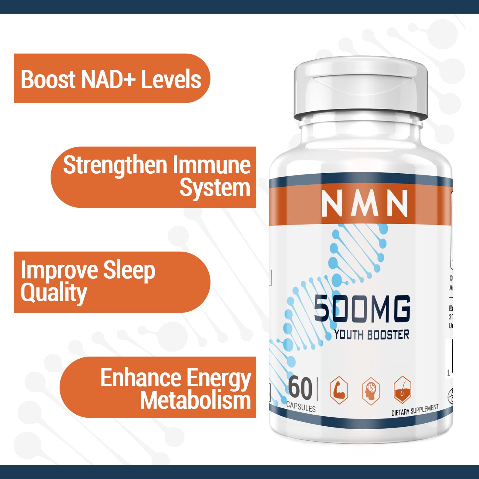 boost energy with NMN capsules
