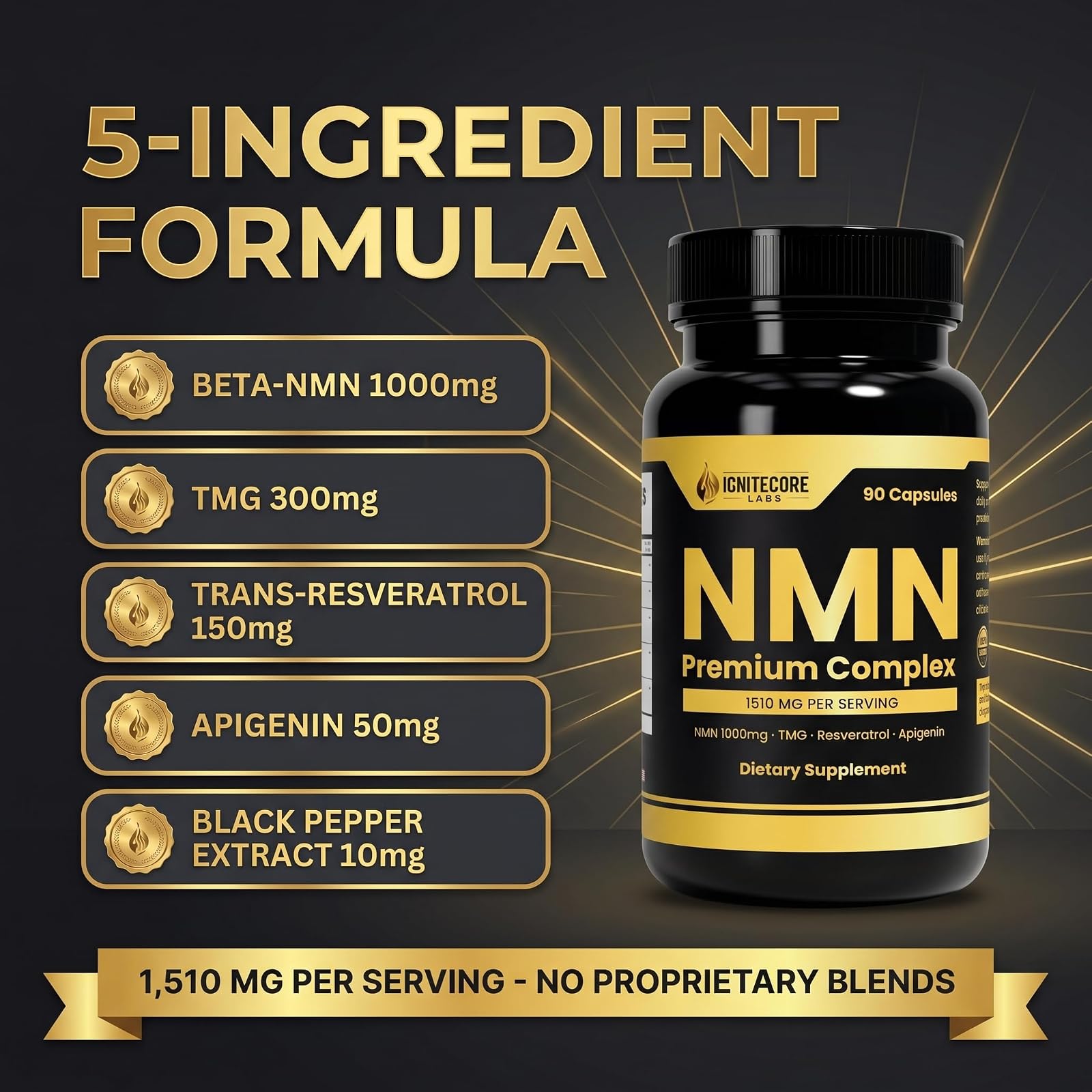 Boost energy with NMN capsules