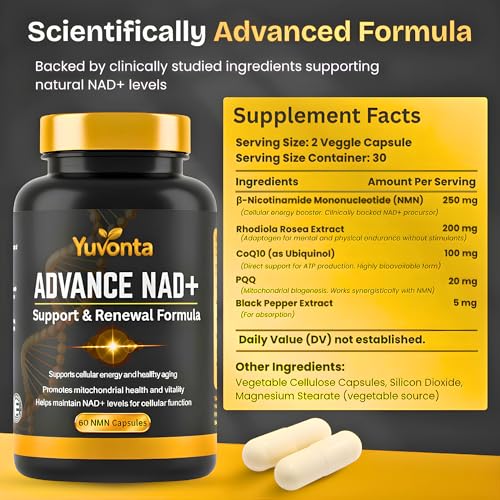 Boost energy with NMN capsules