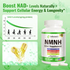Boost energy with NMNH vitamins