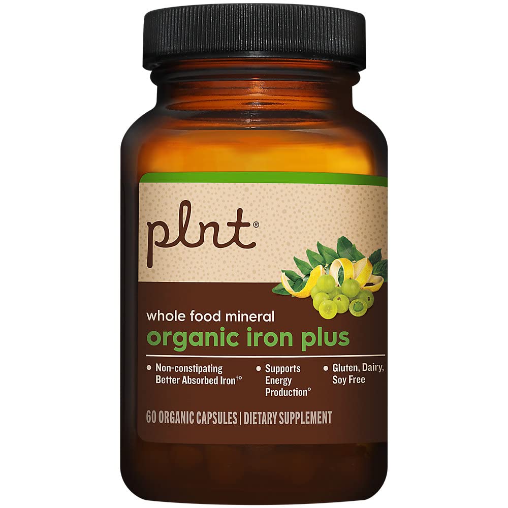 Boost energy with Organic Iron Plus