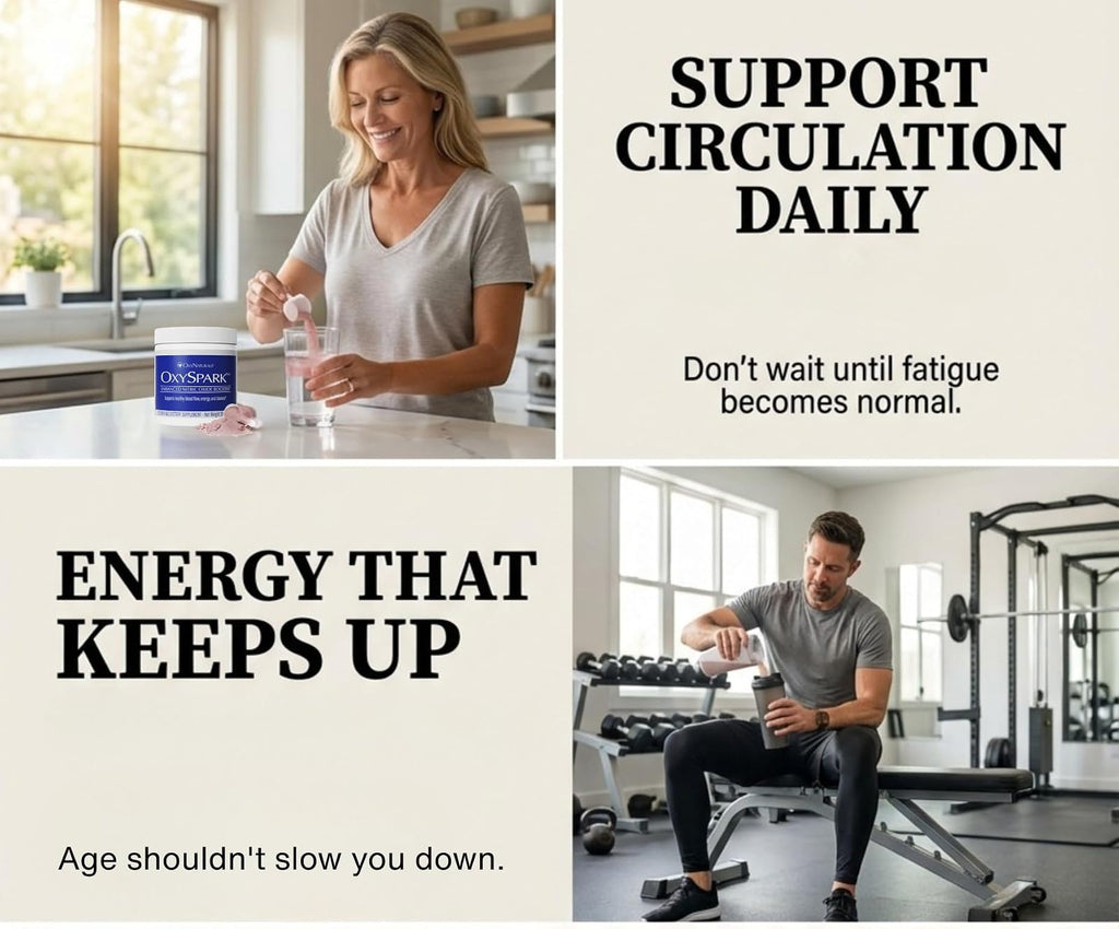 boost energy with OxySpark powder
