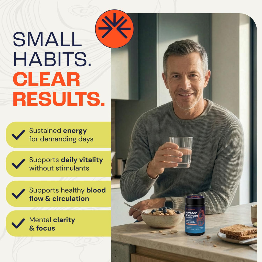 Boost energy with oyster extract