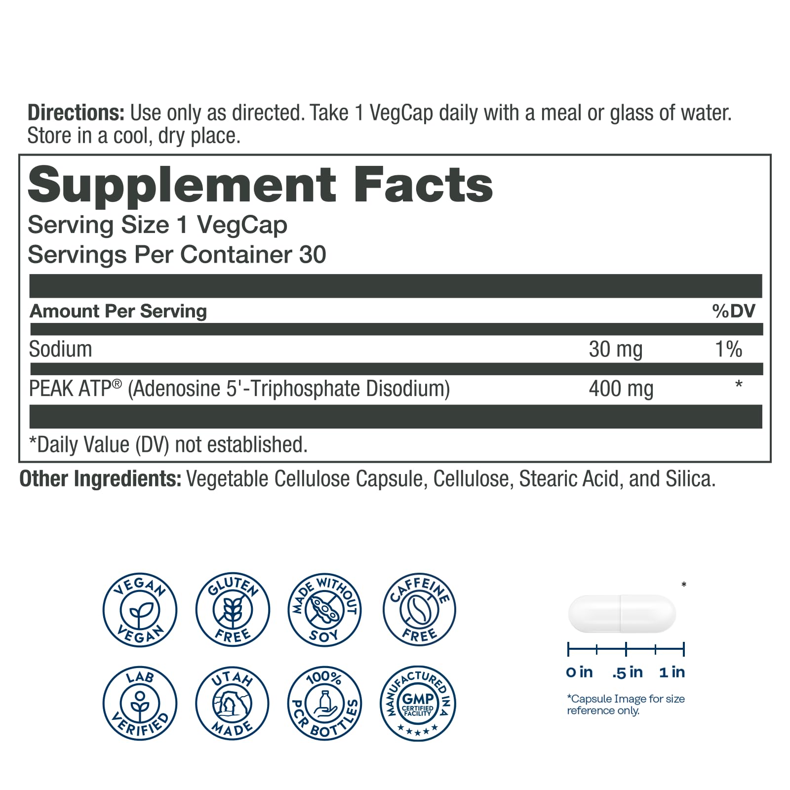 Boost energy with Peak ATP