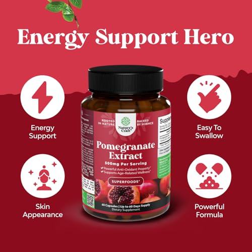 boost energy with pomegranate extract