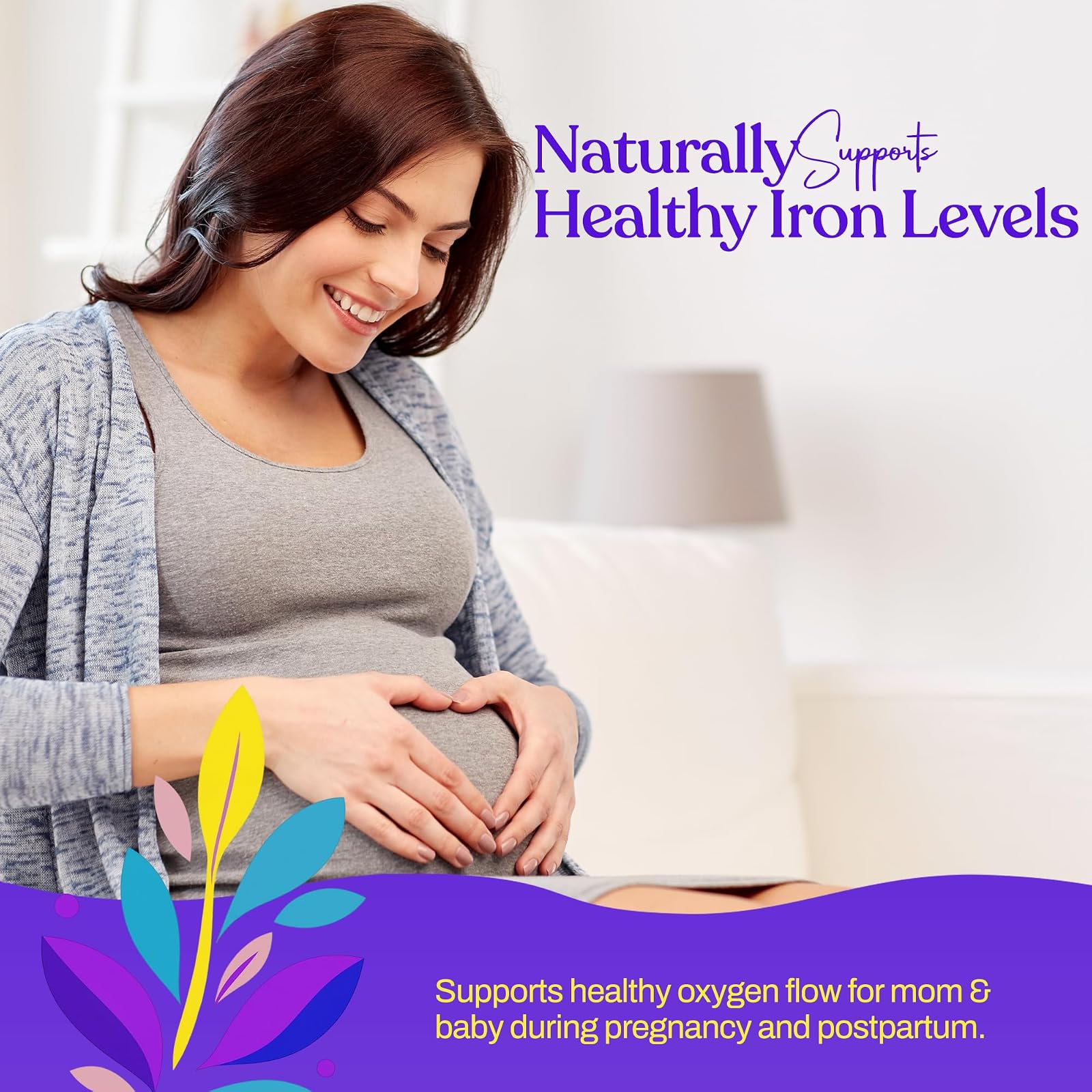 boost energy with prenatal iron