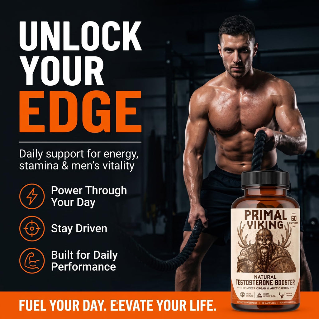 boost energy with Primal Viking vitamins