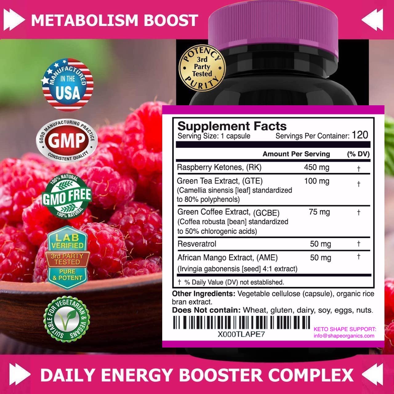 boost energy with raspberry ketones
