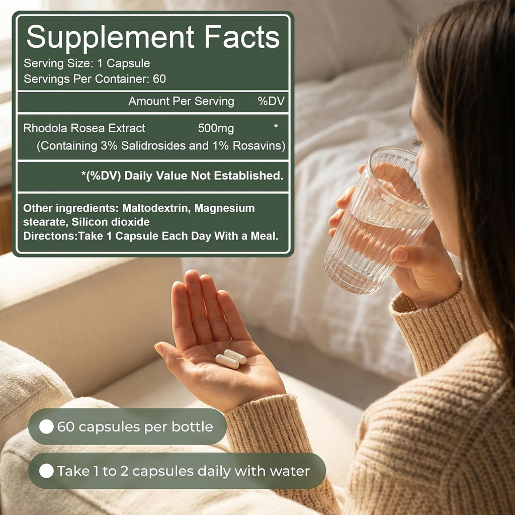 boost energy with Rhodiola