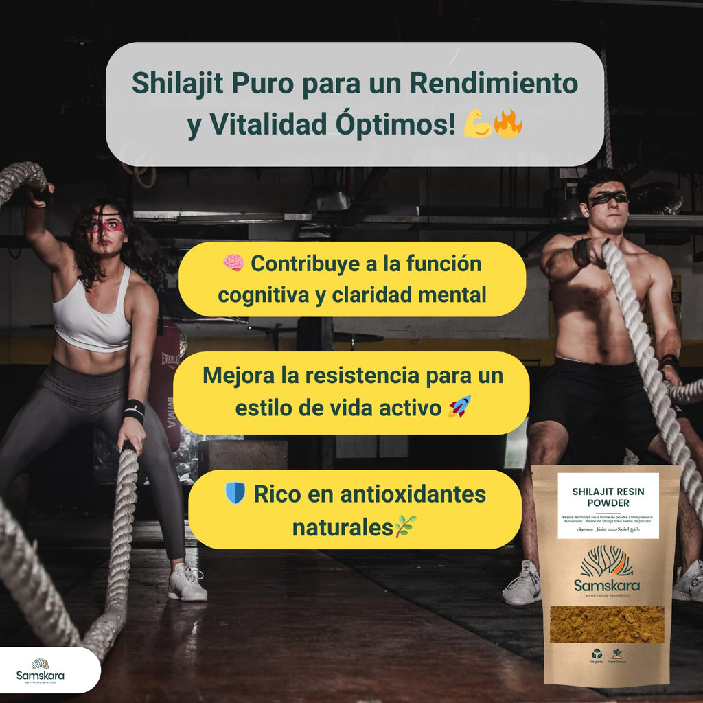 Boost energy with Shilajit powder