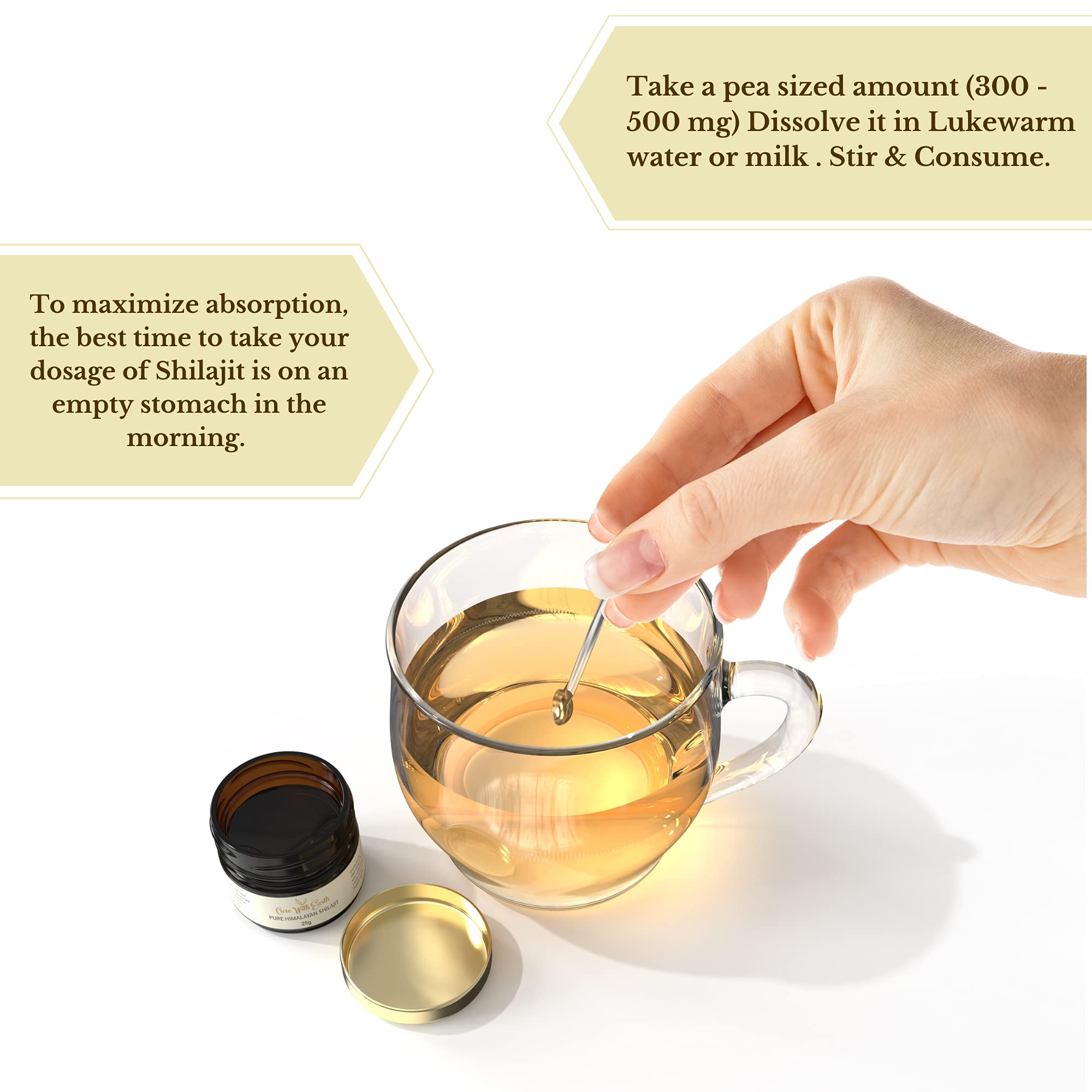 Boost energy with Shilajit resin