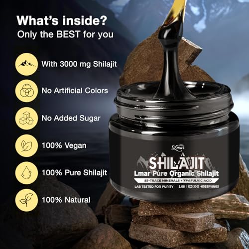Boost energy with Shilajit resin