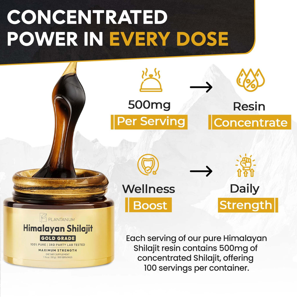 Boost energy with Shilajit resin