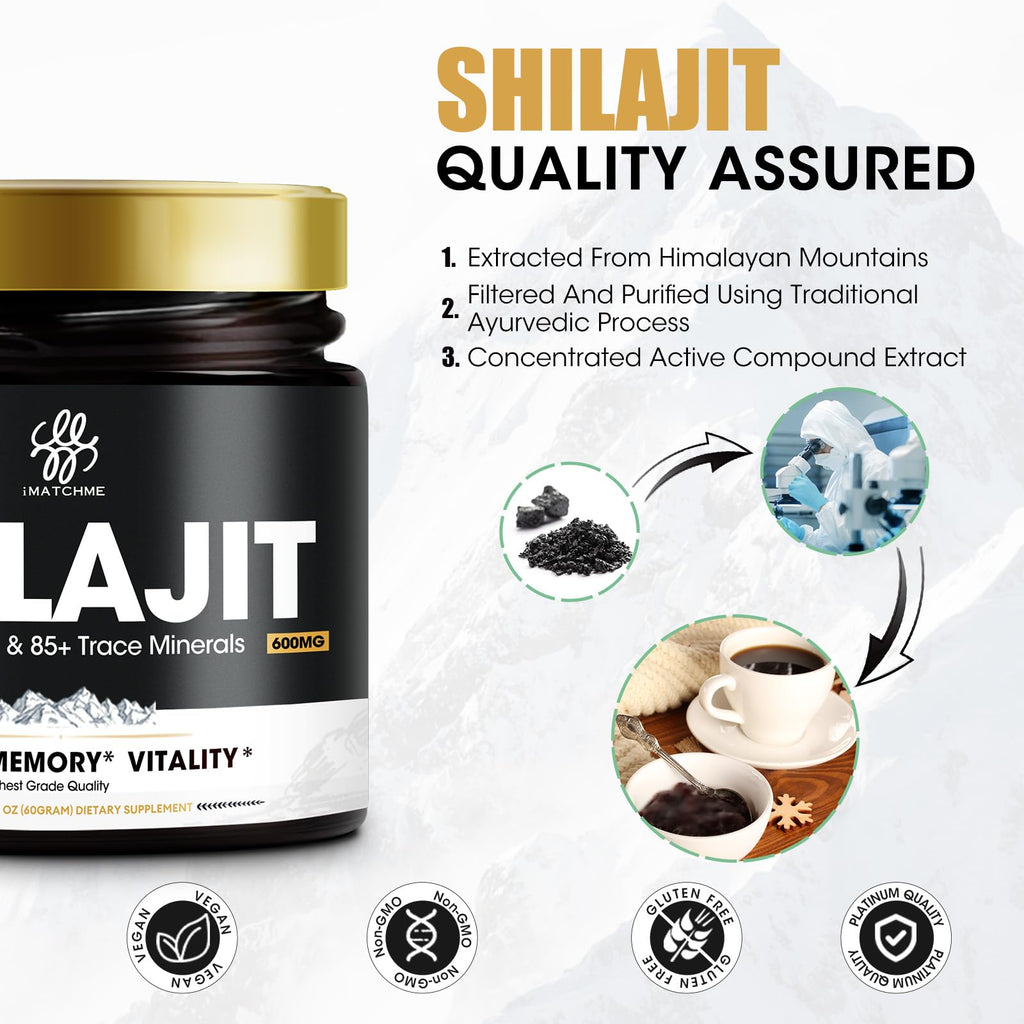 Boost energy with Shilajit resin