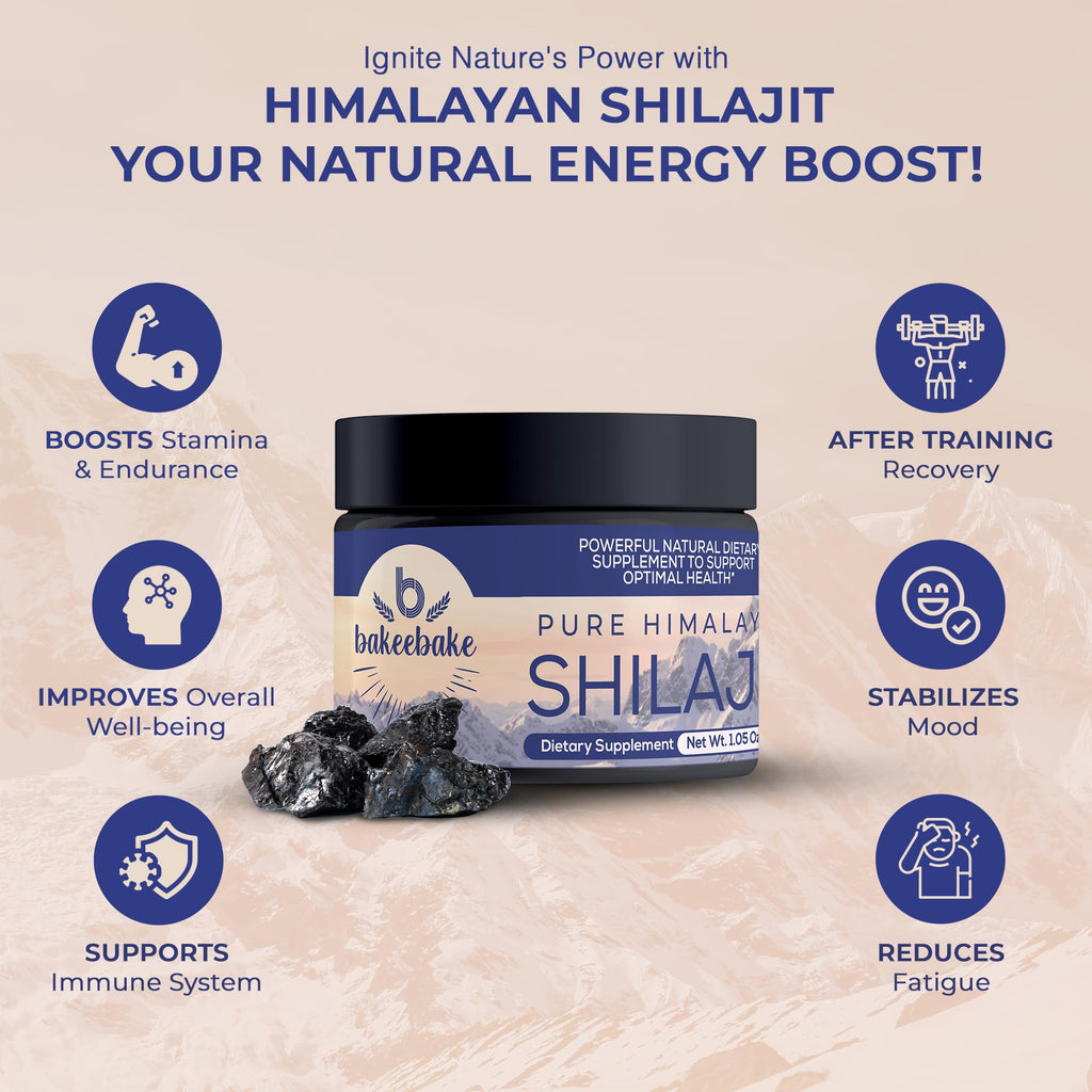 boost energy with shilajit resin