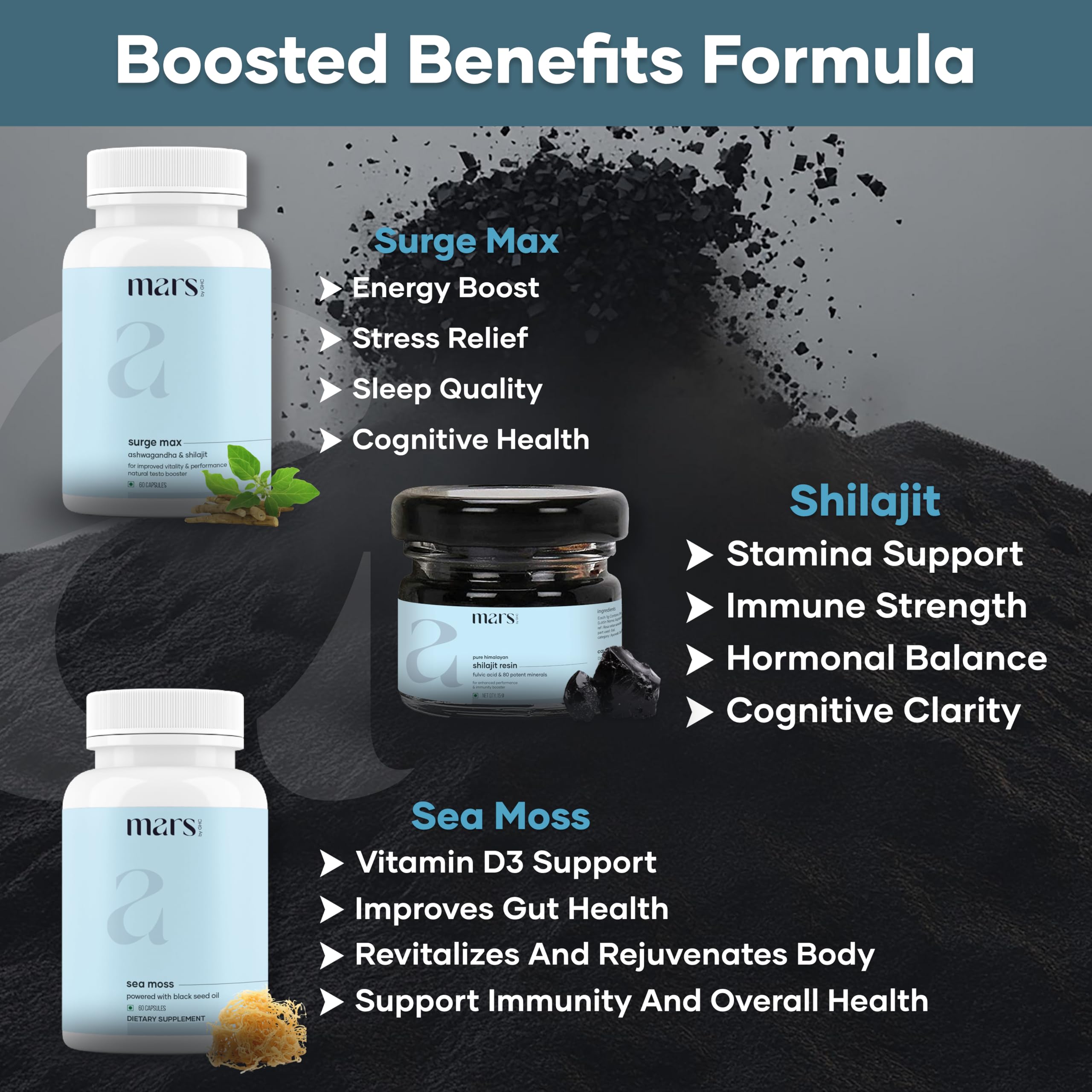 boost energy with shilajit resin