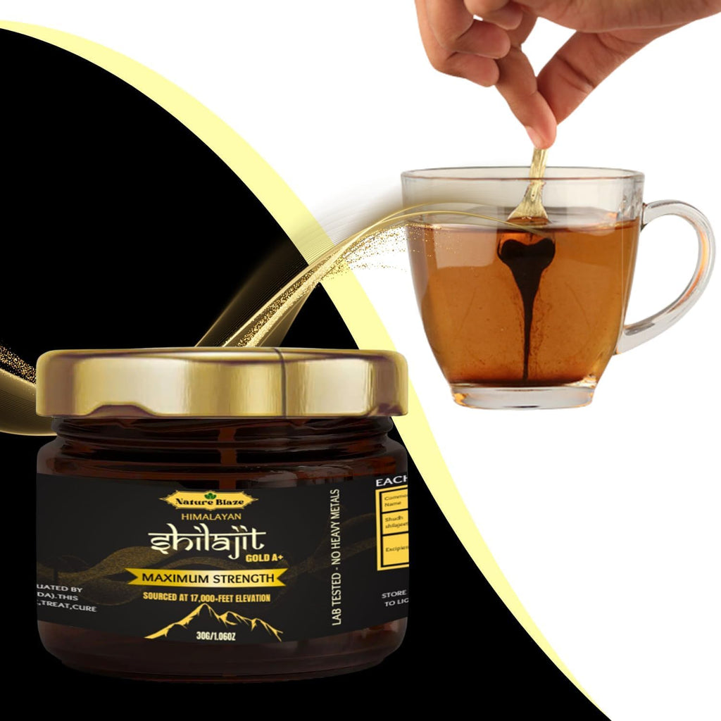 boost energy with shilajit resin