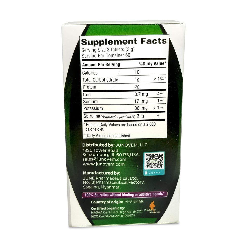 boost energy with spirulina tablets
