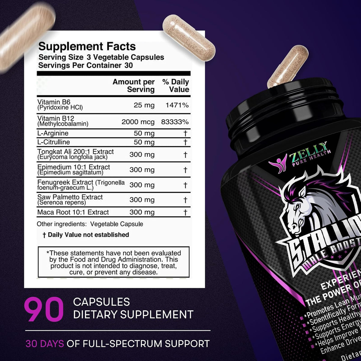 Boost energy with Stallion supplement