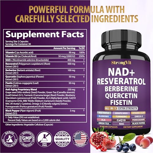 Boost energy with StrongVit resveratrol