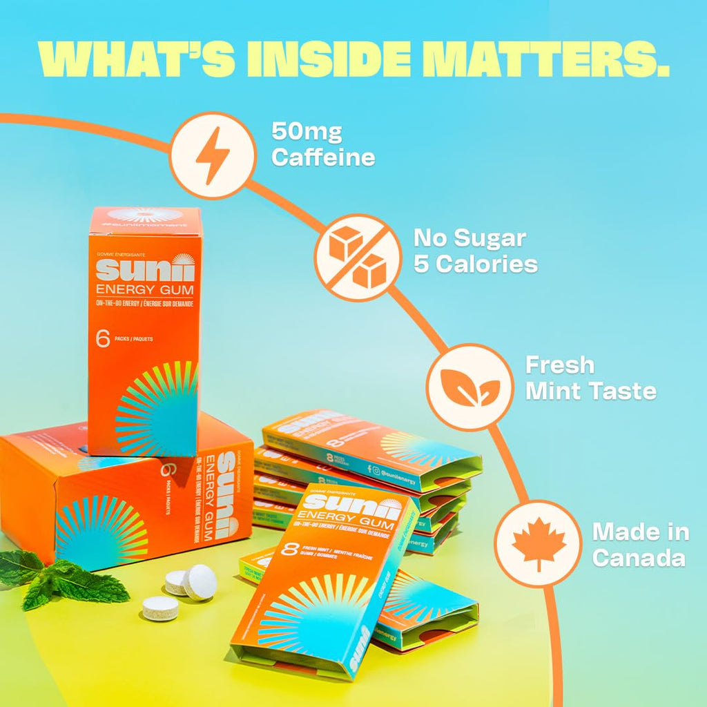 Boost energy with Sunii gum