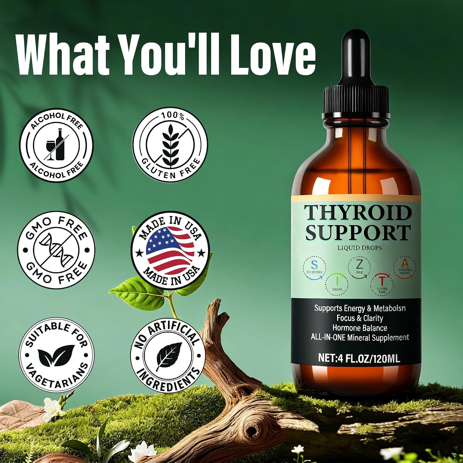 Boost energy with thyroid drops