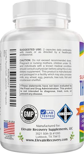 Boost energy with thyroid support supplement
