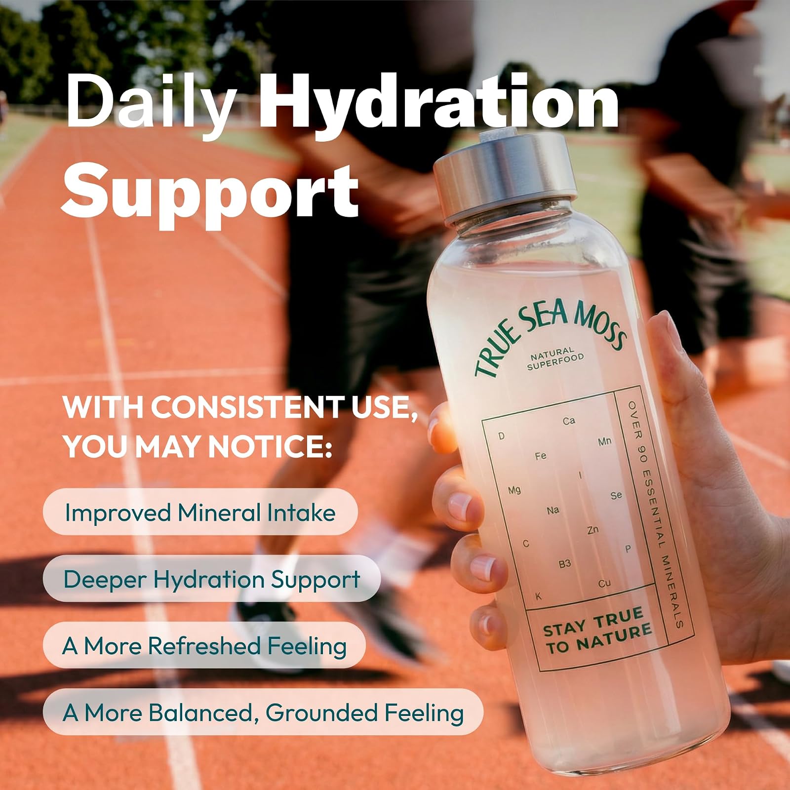 boost energy with TrueSeaMoss powder