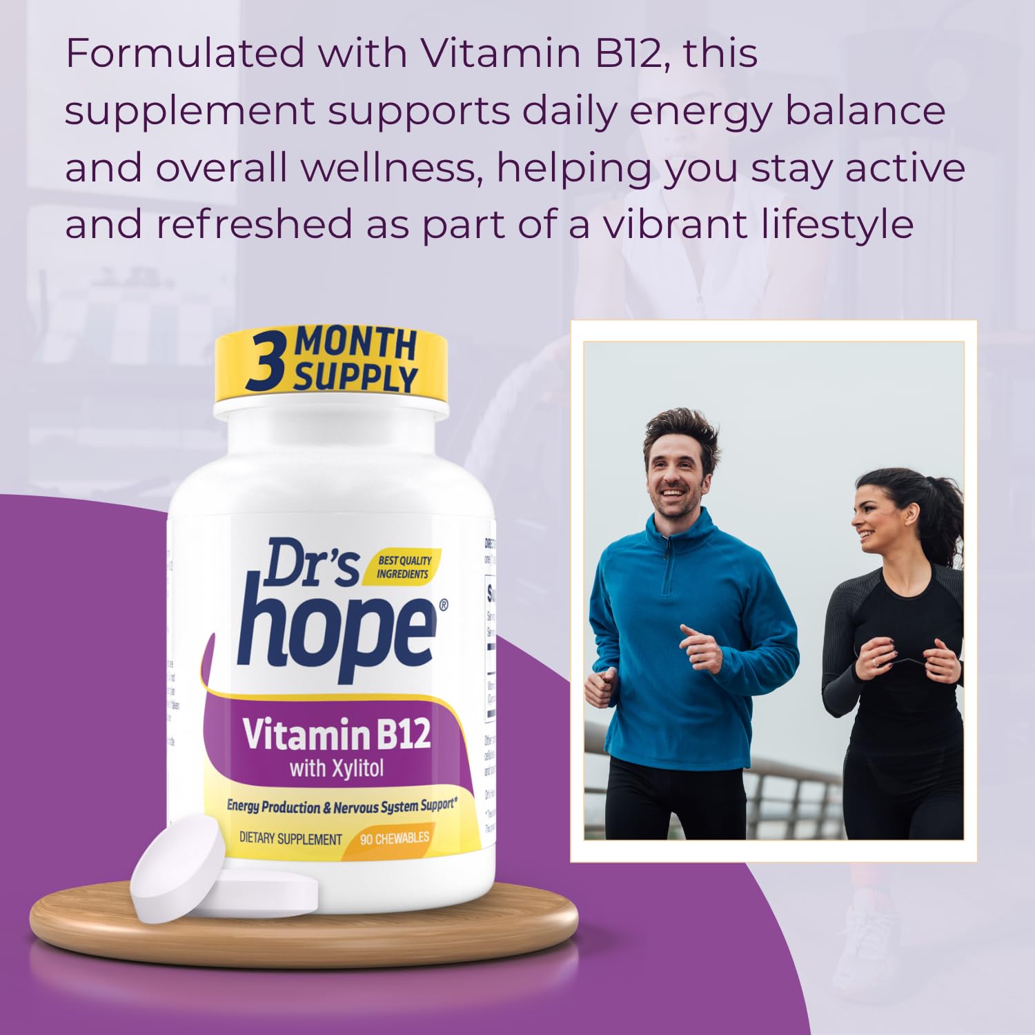 Boost energy with Vitamin B12