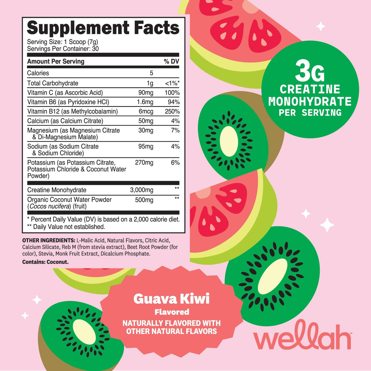 Boost energy with Wellah creatine