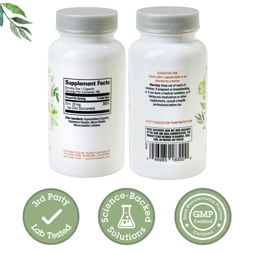Boost energy with zinc capsules