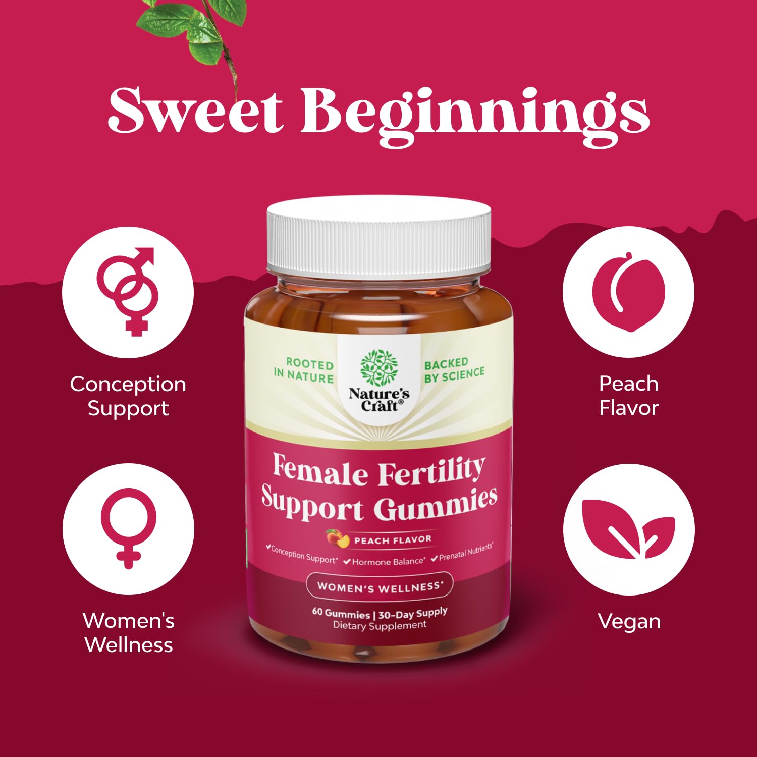 Boost fertility with gummies for women