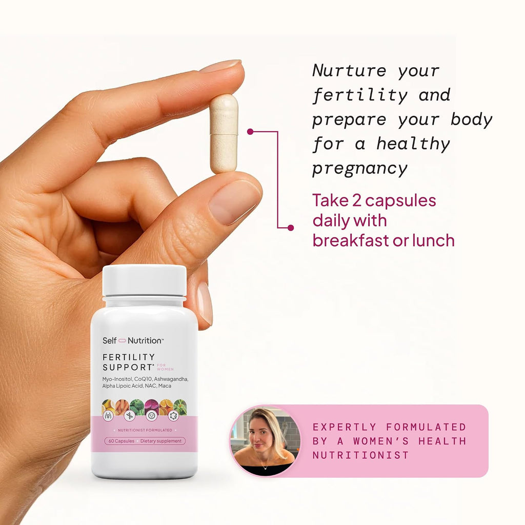 Boost fertility with prenatal vitamins