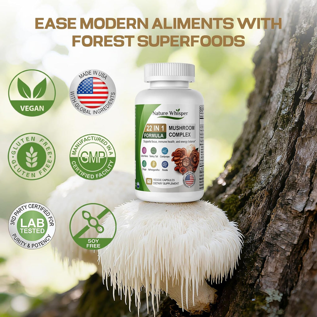 Boost focus with Lion's Mane capsules
