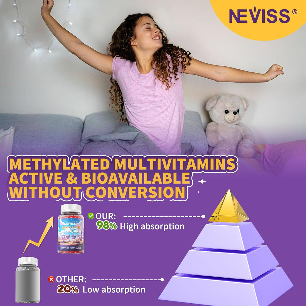 boost focus with NEVISS multivitamins