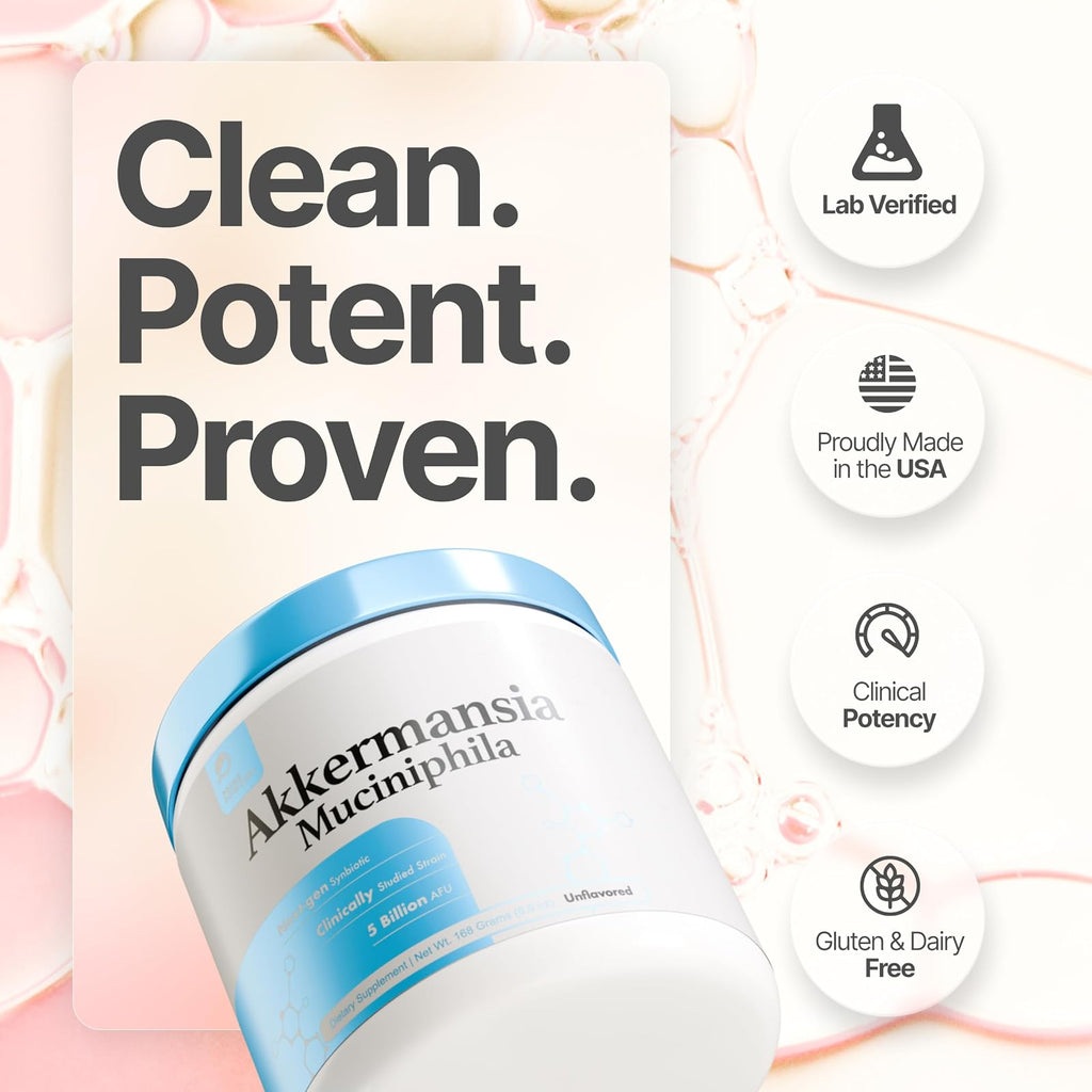 Boost gut flora with Akkermansia powder
