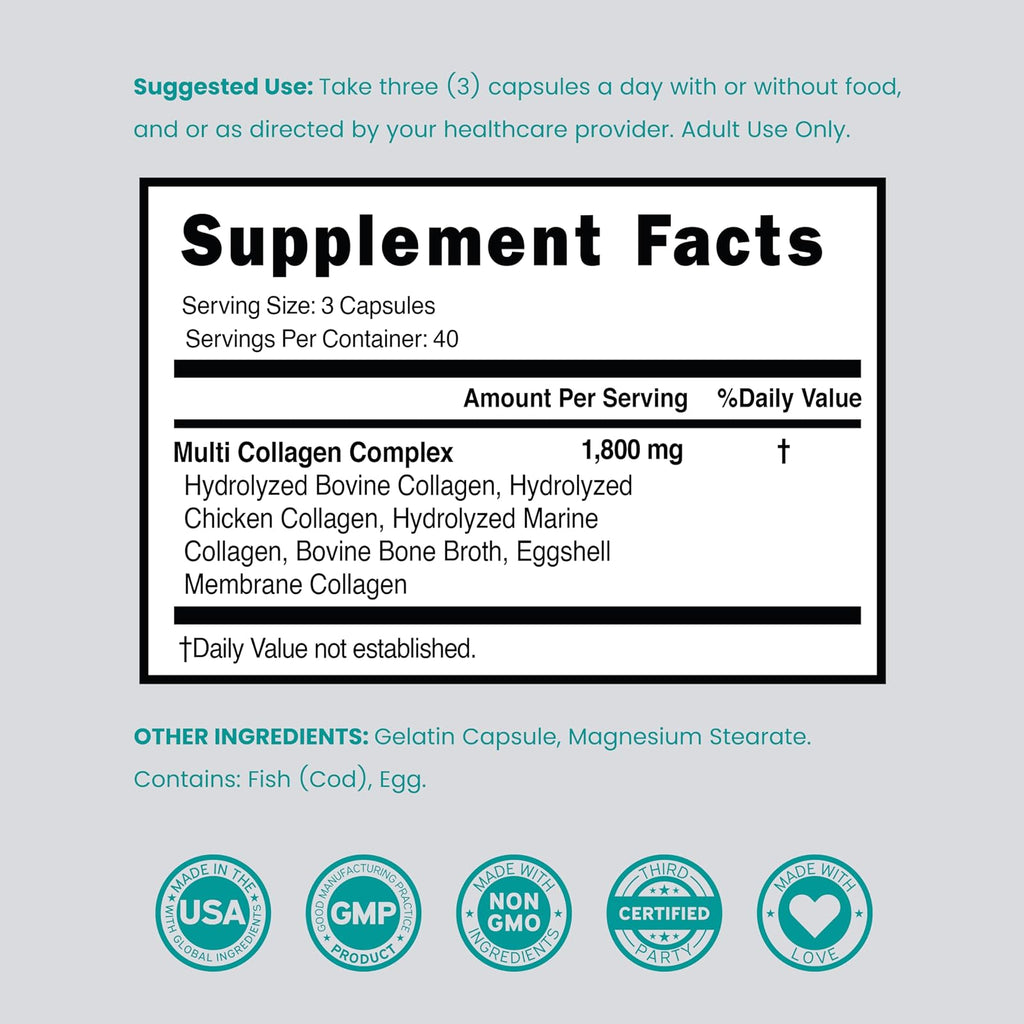 Boost hair and nail strength collagen