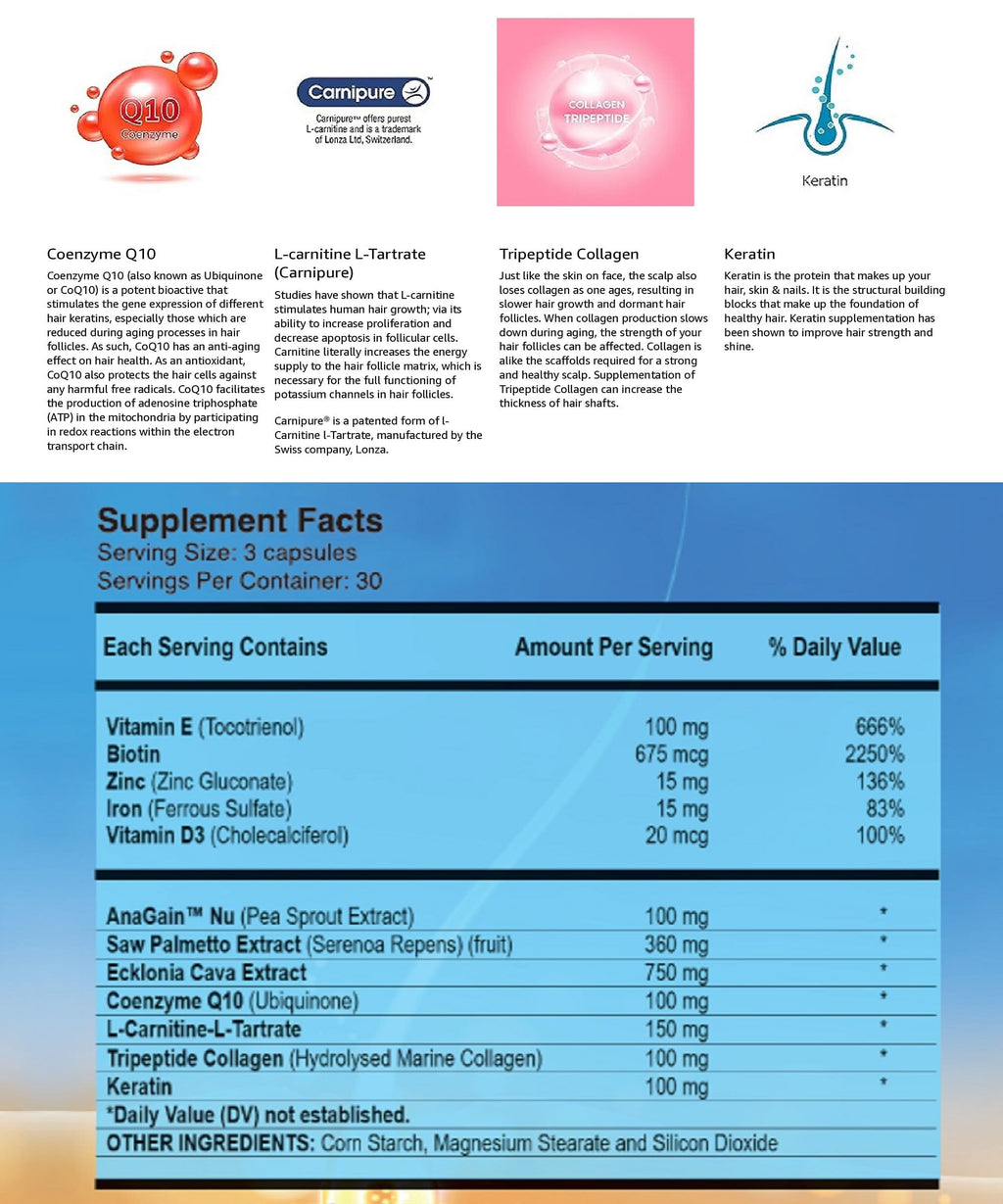 boost hair growth with nutrients