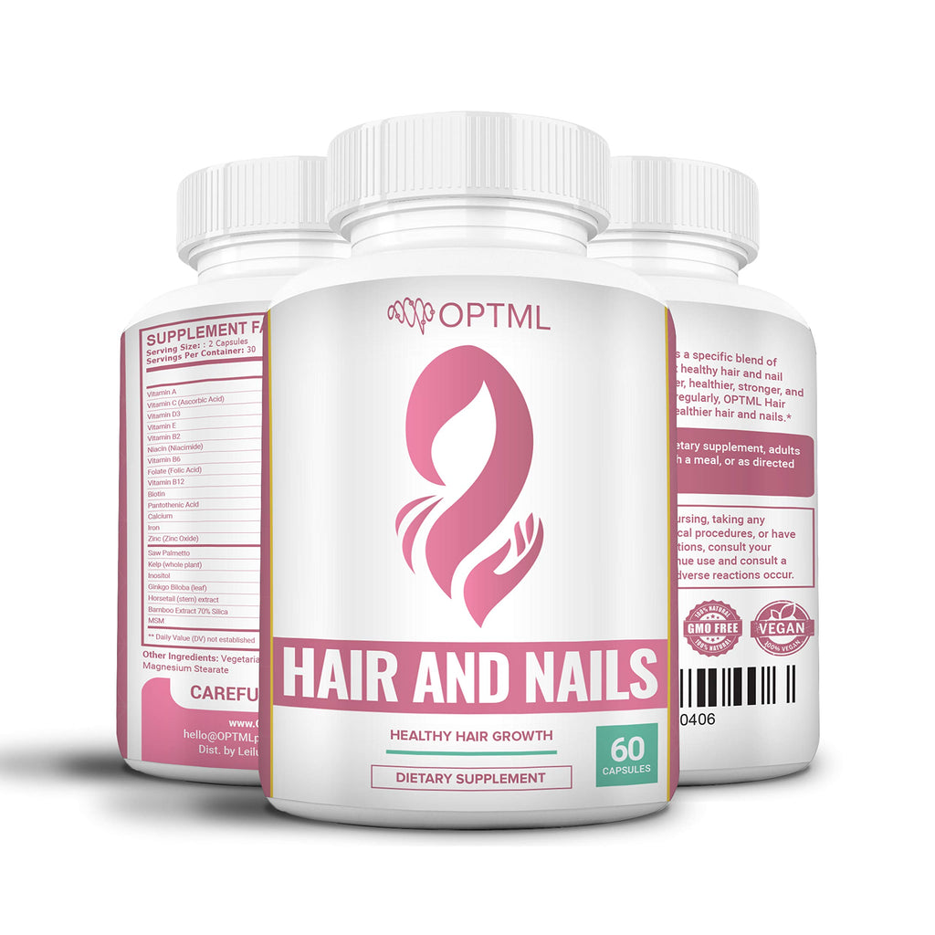 Boost hair health with OPTML vitamins