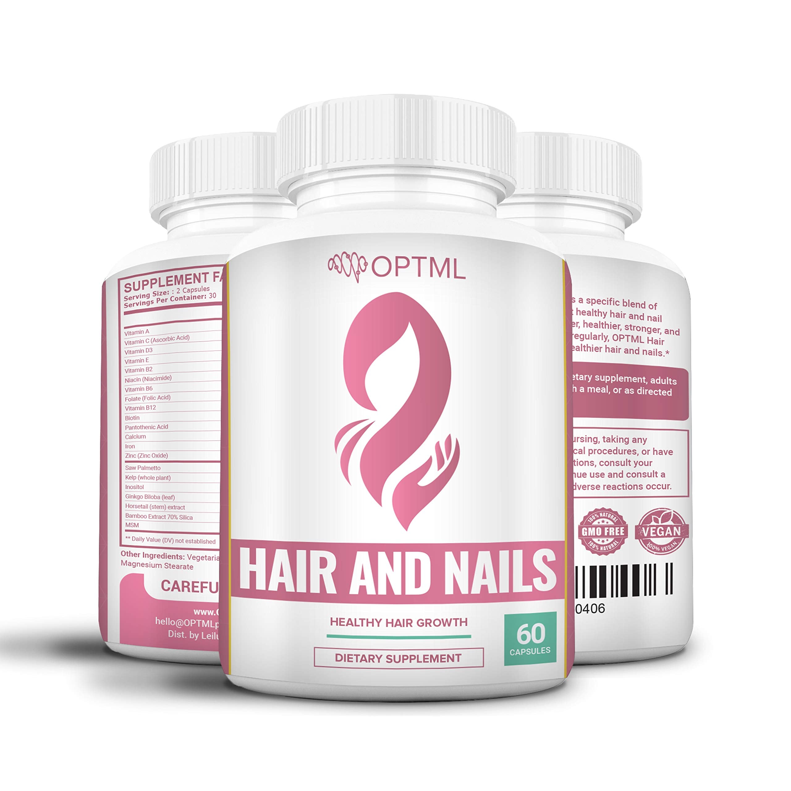Boost hair health with OPTML vitamins